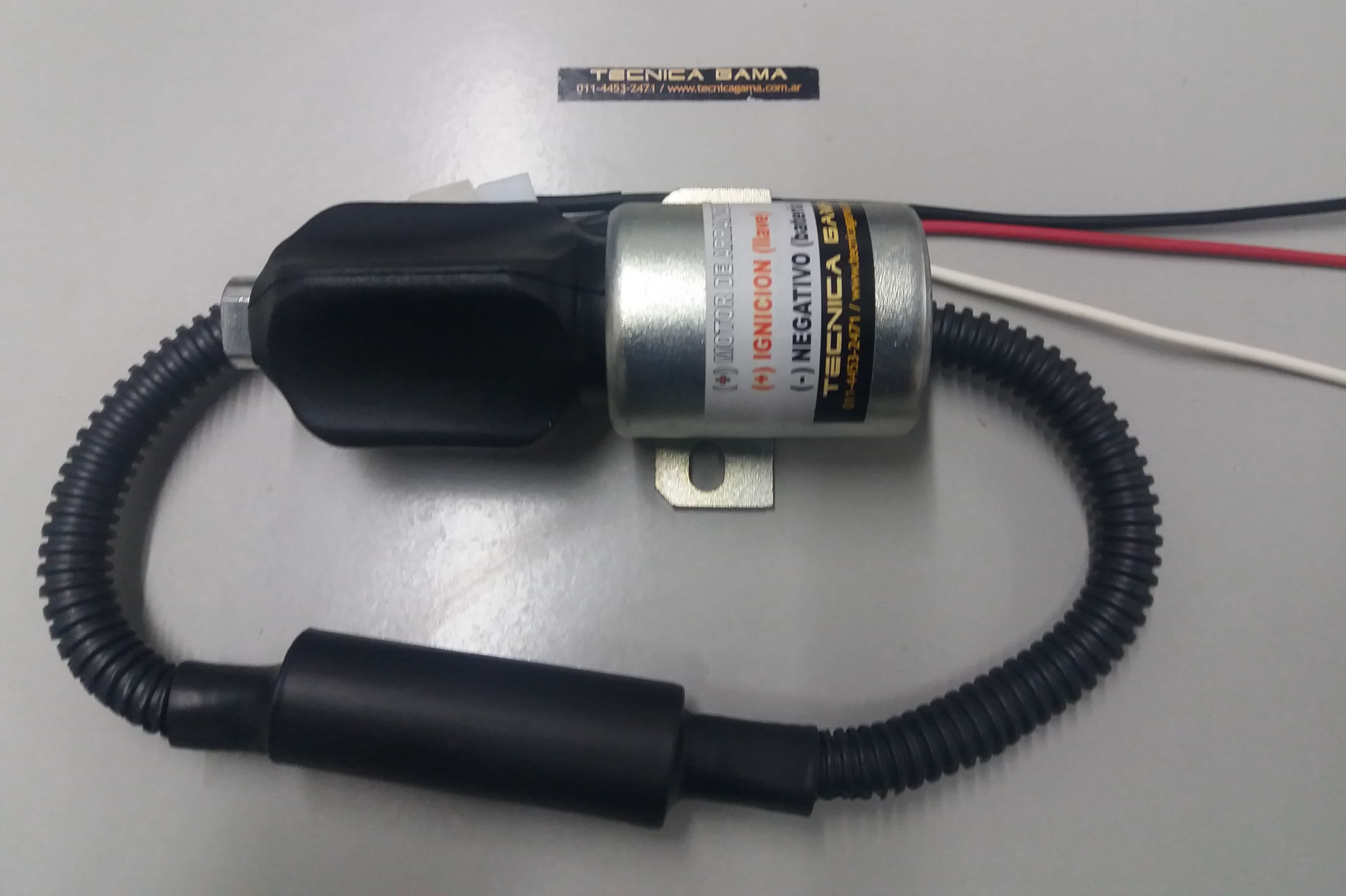 T1119 12V T1119 SOLENOIDE SOLENOIDE DE PARE 12V MOTOR KIPOR PART N ...